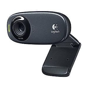 Logitech C310 Webcam - Black - USB 2.0-1 Pack(S)