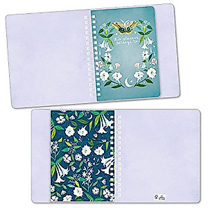 Katie Daisy 2023 Deluxe Hardcover Weekly Planner | 12-Month (Jan 2023 - Dec 2023) | 7.5" x 9" | Wire-O, Inner Pockets, Elastic Closure, Tabs