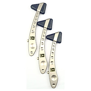 Generic (Pack of 3) U.S. Army Reflex Hammer Taylor Medical Ergonomic with Neurological Filament 7-12 inch Length. OEM Original Product