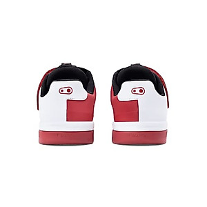 Crank Brothers Mallet Speedlace Mountain Bike Shoe Red/Black/White - Red Outsole, 9.0