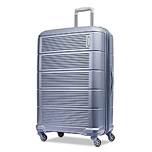 American Tourister Stratum 2.0 Expandable Hardside Luggage with Spinner Wheels, 28" SPINNER, Slate Blue