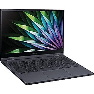 SAMSUNG Galaxy Book Flex2 Alpha 2-in-1 13 Laptop 13.3" FHD QLED 400nits Touchscreen 11th Gen Intel Quad-Core i7-1165G7 16GB RAM 2TB SSD Fingerprint Backlit Keyboard Dolby Atmos USB-C Win10 Black