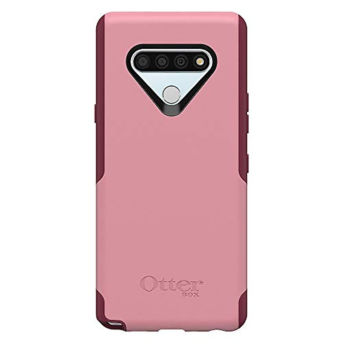 OtterBox COMMUTER SERIES LITE SERIES Case for LG STYLO 6 - CUPIDS WAY (ROSEMARINE PINK/RED PLUM)