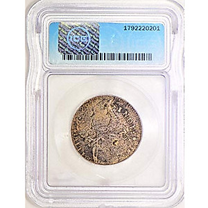 1787 No Mintmark Colonial Copper DB Left, Laminated, 33.16-z15, R-4; ICG Certified Connecticut G-06