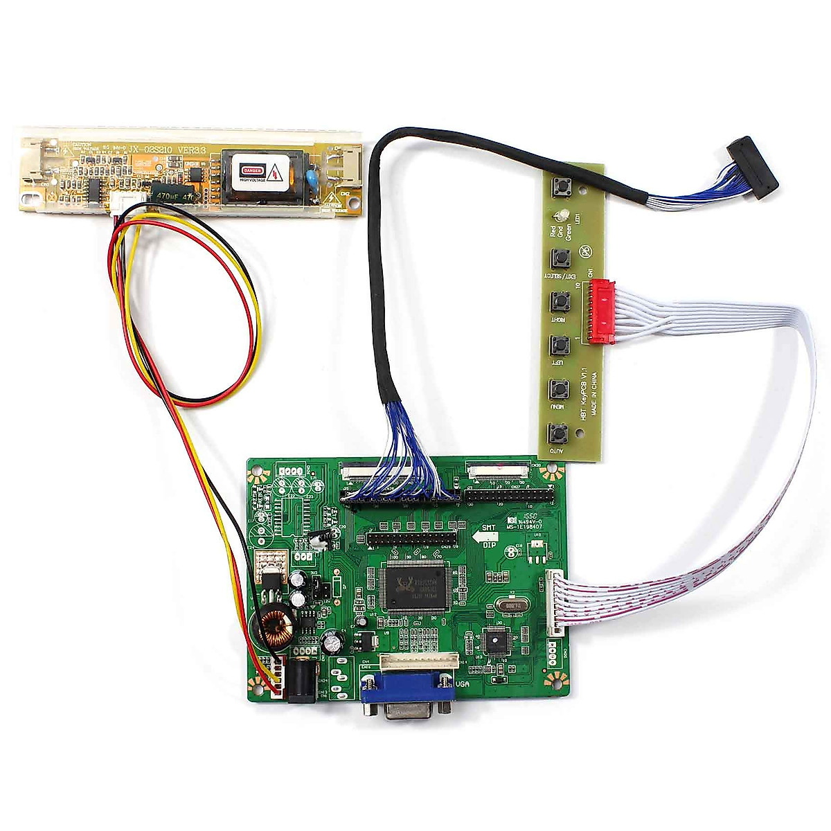VSDISPLAY VGA LCD Controller Board Driver Work for 10.4" 10.4 inch 640x480 LQ104V1DG11 LQ104V1DG21 LQ10D42 LQ10D421