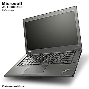 Lenovo Thinkpad T440 Ultrabook, 14 Inch Display, Intel Core 4th Gen i5-4300U 1.9GHz, 8GB RAM, 500GB, USB 3.0, WiFi, Windows 10 Professional (Renewed)