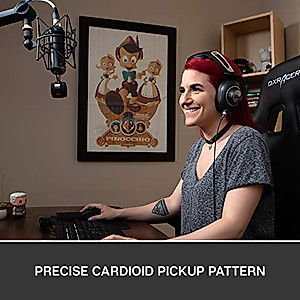 Blue Microphone Blackout Spark SL XLR Condenser Microphone Recording, Streaming, Podcasting, Gaming, Large-Diaphragm Cardioid Capsule, Shockmount and Protective Case