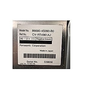 Original Car Audio To231NBU OEM Rear Entertainment Widescreen Display Monitor Compatible with/Replacement for Toyota Sienna 2011 - 2014 86680-45090-B0, Col, : Grey, 594-01304