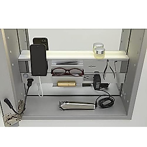 Robern MC2440D4FPLE2 Bathroom-Hardware, Plain Edge