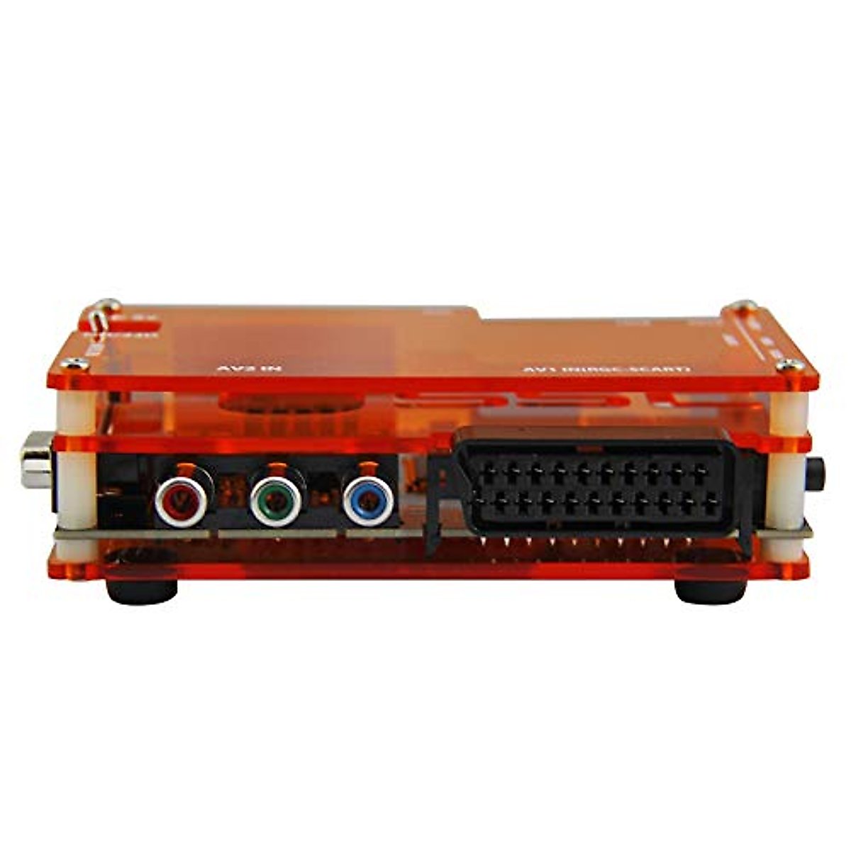 TOOGOO Ossc Hdmi Converter Kit for Retro Game Console 1 2/ One 360/Atari Series/Dreamcast/Sega Series and So On(EU Plug) Orange