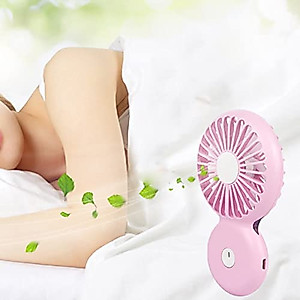 Veemoon Portable Fan Rechargeable Fans 3pcs Adjustable for Portable Office Fan Usb Outdoor Hand Sound Operated Mini Electric Battery Home Travel Cooling Speeds Handheld Personal Outdoor Fans Usb Fan