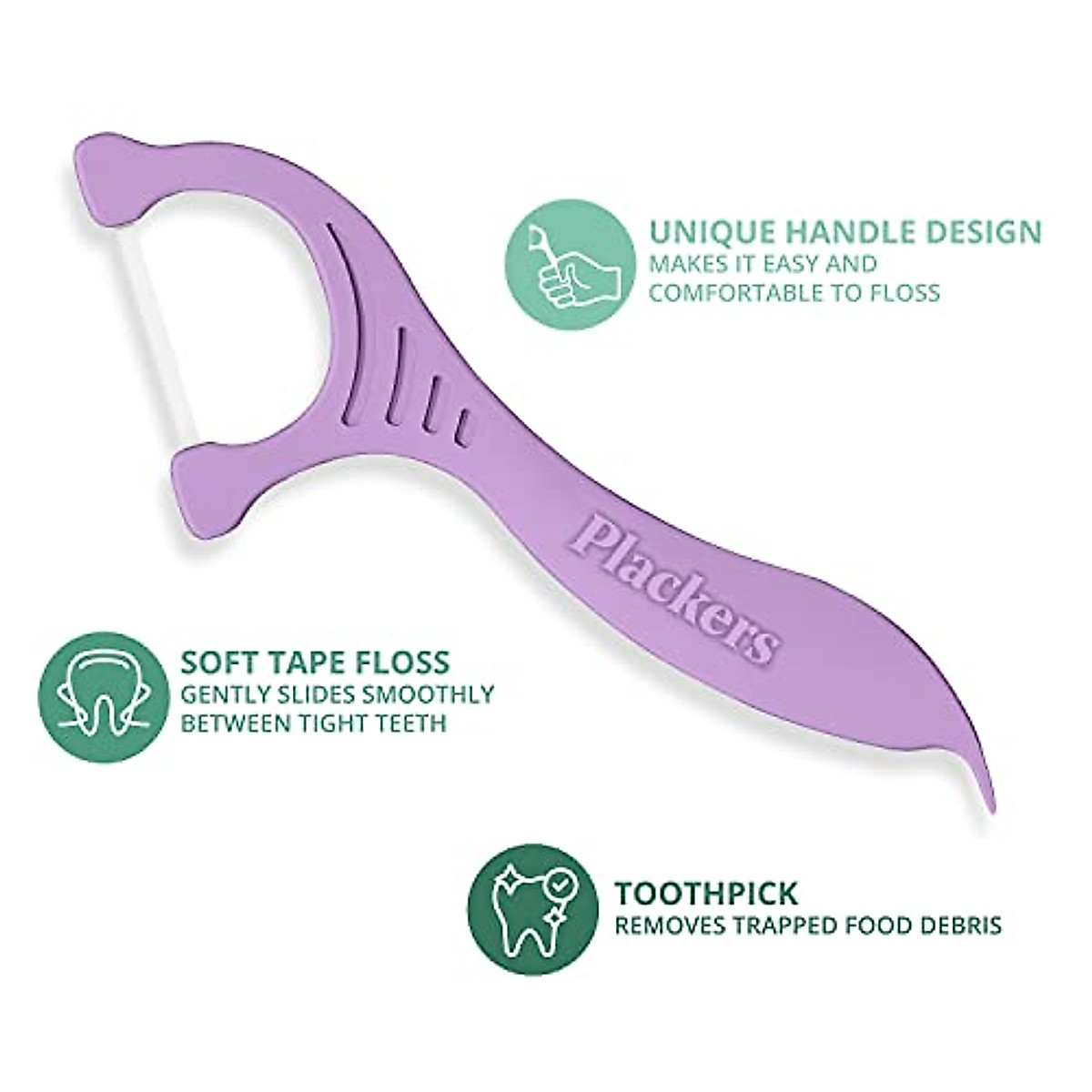 Plackers Gentleslide Flosser, 90 Count