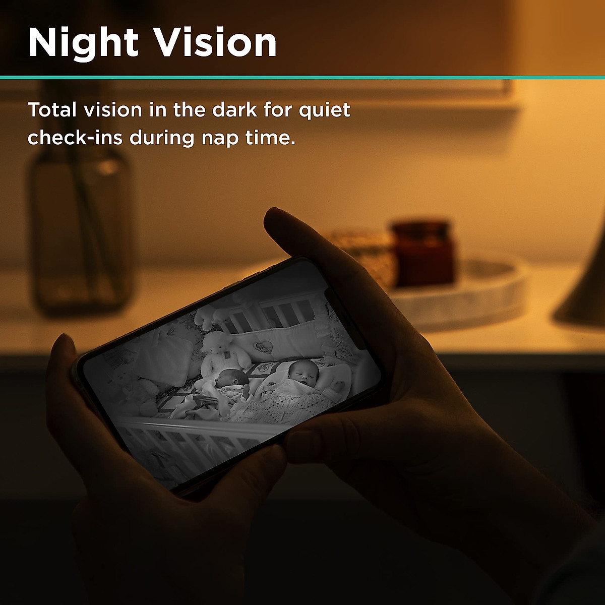 iHome Roto Smart Indoor WiFi Auto-Tracking Security Camera, Home Surveillance Cameras with 2-Way Audio, Night Vision, and Motion Alerts, 1080p HD, 2 Pack