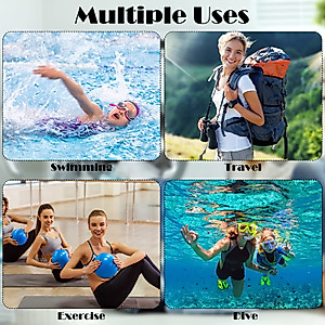 Shappy 2 Pcs Large Travel Laundry Bag Washable Waterproof Wet Dry Bag Large Dirty Clothes Bag Bathing Workout Bag(Paw)