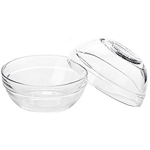 Lawei Set of 12 Glass Bowls - 3.5 inch Mini Prep Bowls Serving Bowls Glass Salad Bowl for Kitchen Prep, Dessert, Dips, Candy Dishes
