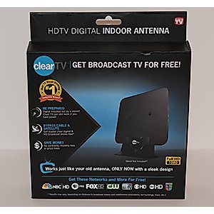 ClearTV X-72 HDTV Digital Indoor Antenna