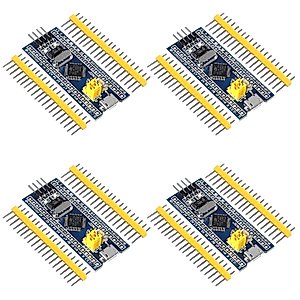 DIANN 4pcs STM32F103C6T6 Minimum System Development Board with Imported Chip STM32 ARM Core Learning Board Module