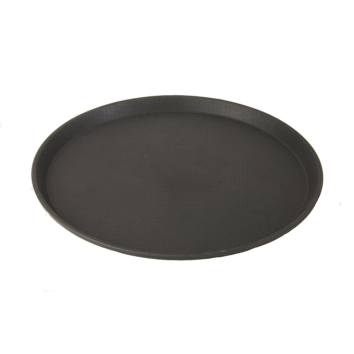 Update International (GT-1100BK) 11" Round Grip Tight Tray