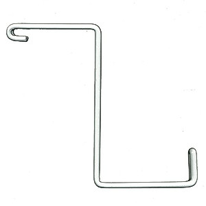 HyLoft 00212 Add-On Storage Hook Accessory for HyLoft Model-540 Ceiling Rack, 4 Count , White