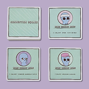 Hasbro Gaming Sweet Existence, A Strange Planet Family-Friendly Party Card Game Inspired by The Webcomic and Books by Nathan W. Pyle, for Ages 13 and Up