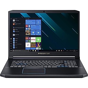Acer Predator Helios 300 Gaming Laptop PC, 17.3" Full HD IPS Display, Intel i7-9750H, GTX 1660 Ti 6GB, 8GB DDR4, 512GB PCIe NVMe SSD, RGB Backlit Keyboard, PH317-53-77HB