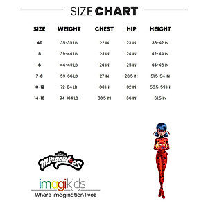 Miraculous Ladybug Big Girls Zip Up Hoodie Red 14-16