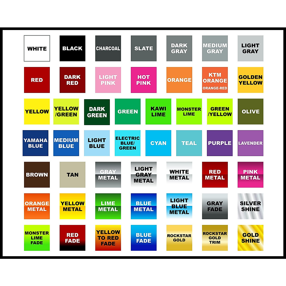 MX & ATV Number with Name Plate Decals | Set of 3 Multicolored Race Numbers | You Pick Your Number, Name, Sizes & Colors | Fully Custom Racing Graphics