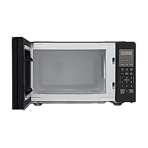 Countertop Microwave Oven, 0.9 cu. ft. Digital Microwave Oven with Turntable Push-Button Door, Child Safety Lock, Stainless Steel Microwave Oven,900 Watts