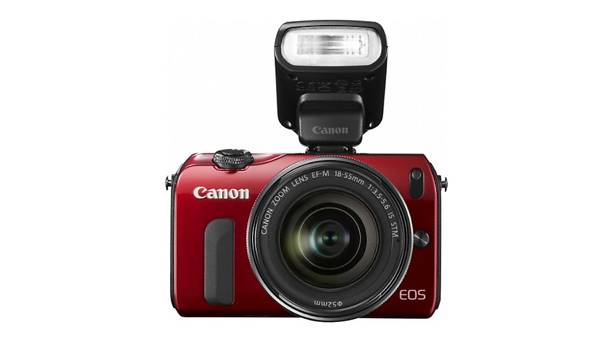 Canon EOS-M Camera Kit in Red – Capture Stunning Shots