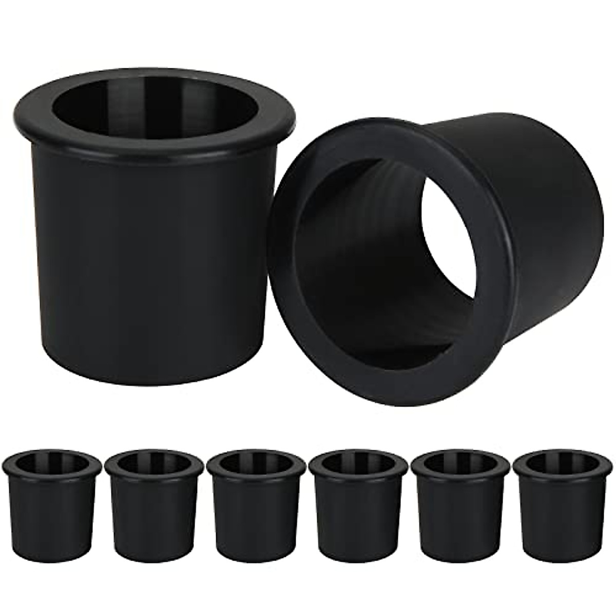 SENENQU 6PCS Patio Table Umbrella Hole Ring Umbrella Cone Wedge Plug Umbrella Stabilizer Sleeve, Silicone Umbrella Thicker Hole Ring Plug for Outdoor Patio Garden Beach Table Umbrella Plug