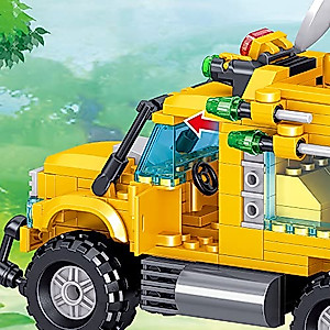 Mesiondy Dinosaurs Building Blocks Set, Dinosaur Toys for Age 8-14 Years,Dinosaur Park World, Birthday Gifts for Boys and Girls (546 Pcs)