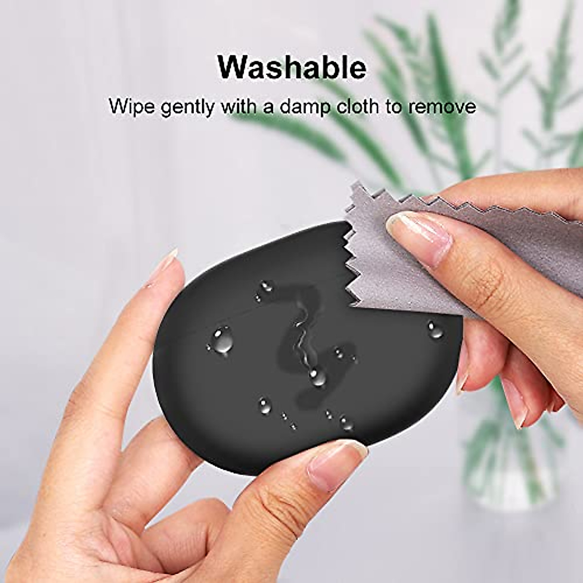 Maidea Case Cover Compatible with New Beats Studio Buds – True Wireless Noise Cancelling Earbuds, Anti-Fall Protective Cover for New Beats Studio Buds (Black)