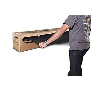 Solera Universal Slide-Topper Replacement Cut-to-Fit Fabric for 5th Wheel RVs, Travel Trailers, Motorhomes, 50' x 48" roll, Black - 432253