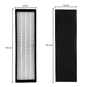 Hongfa Replacement for Guardian FLT5250PT Filter C, Filter Compatible with AC5000, AC5000E, AC5250PT, AC5350B, AC5350BCA, AC5350W, AC5300B, BXAP250, IAP-GG-125 Series Air Purifiers