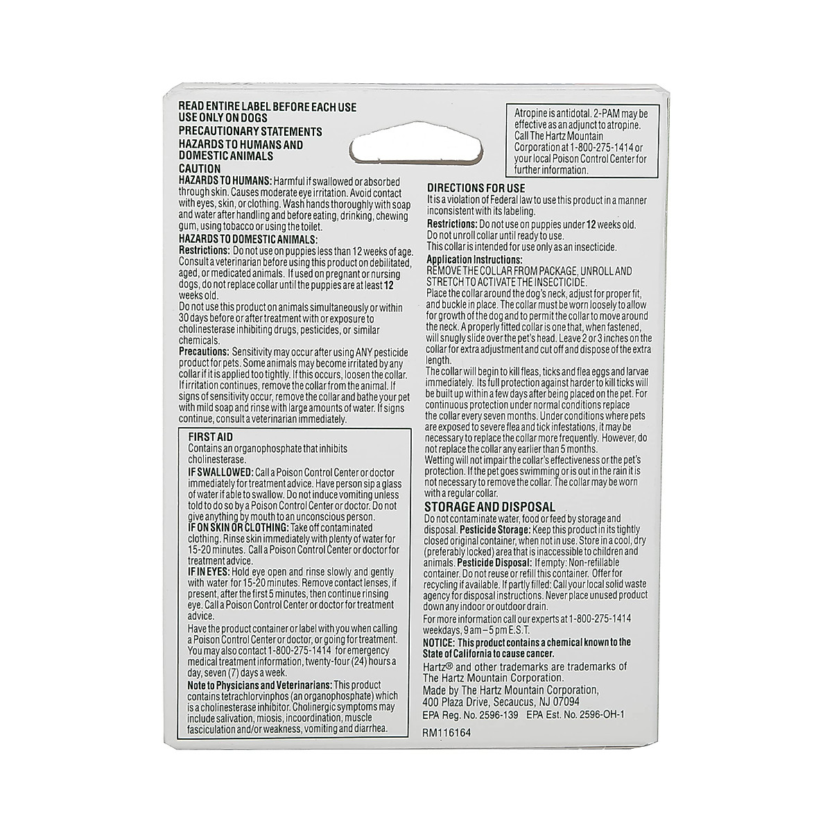 Hartz UltraGuard Plus Reflective Orange Flea & Tick Collar for Dogs and Puppies