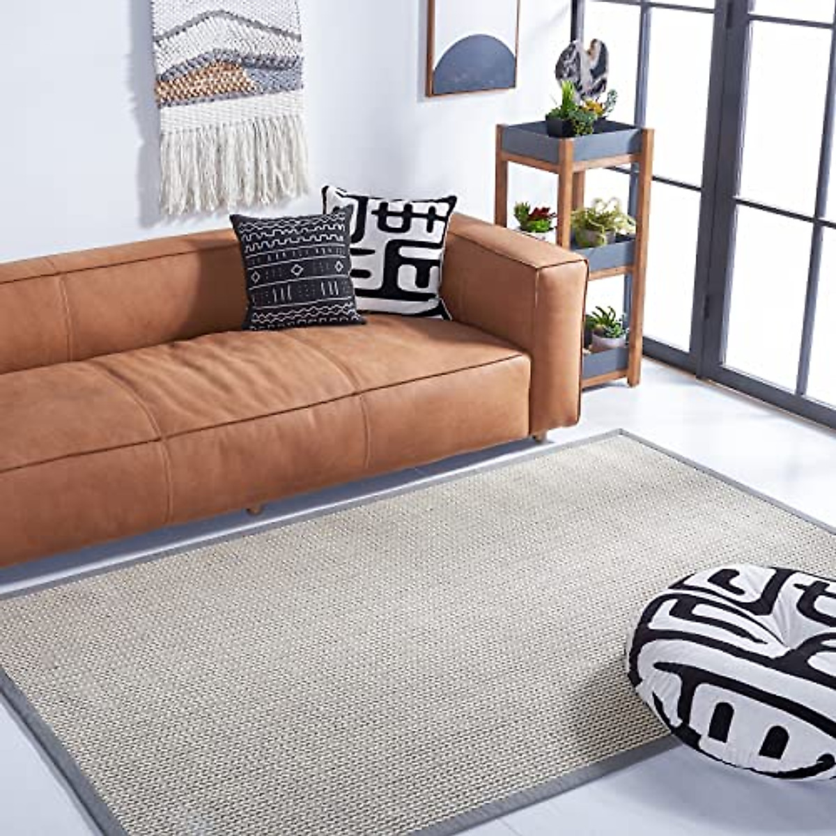 SAFAVIEH Natural Fiber Collection 10' x 14' Beige NF475B Premium Sisal Area Rug