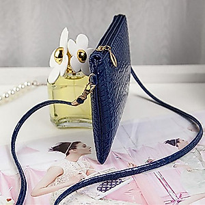 Bluelans® Fashion Women Shoulder Bag Tote Messenger Mini PU Leather Crossbody Satchel Handbag (Black)