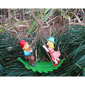 By Mark & Margot - Garden Gnomes Outdoor Statues Lawn Gnome Christmas Decorations - Beautiful Funny Handmade Gnome Garden Sculpture for Home or Yard Pefect Garden Decor As Holiday Art Gnome Gifts.