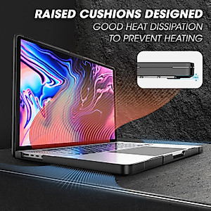 SUPCASE Unicorn Beetle Case for MacBook Pro 14 Inch (2023/2021) A2779 M2 Pro / M2 Max & A2442 M1 Pro / M1 Max, Dual Layer Hard Shell Protective Cover for MacBook Pro 14" with Touch ID (Black)