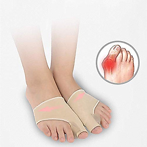 Bunion Foot Sleeve, Bunion Socks Corrector Relief Sleeve with Gel Bunion Pad Cushion for Hallux Valgus, Big Toe Joint Pain Relief for Day and Night Use