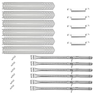 463245917 G470-0004-W1A Heat Tent G470-5200-W1 6 Burner Grill Replacement Parts for Charbroil Grill Parts 466245917 G470-0004-W1 G321-4C00-W1 G432-001D-W1 Crossover Tube Performance 6 Burner Parts