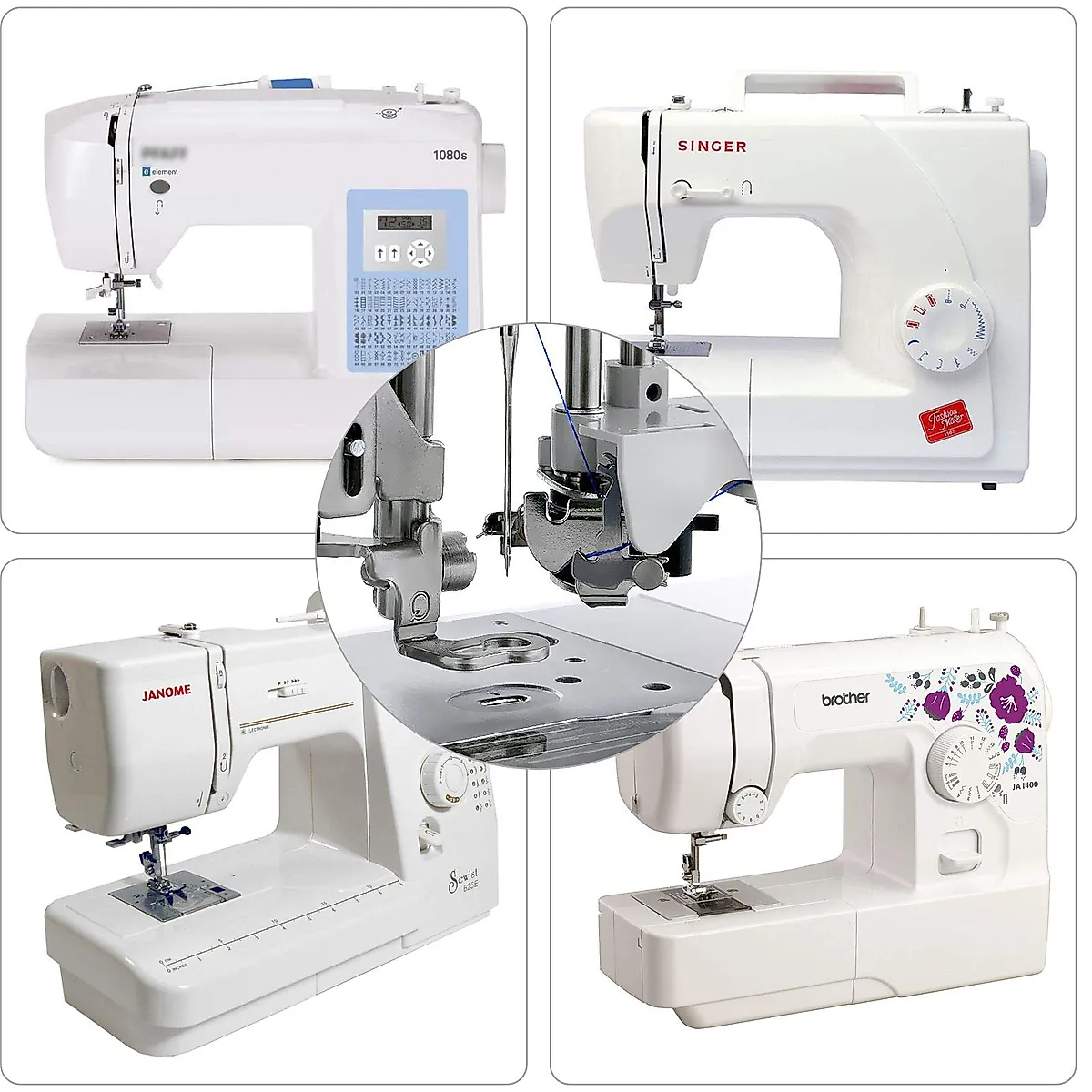 30PCS Embroidery Machine Needles Size 90/14, Household Sewing Machine Needles for Brother Sewing Machine1