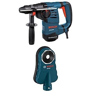 Bosch RH328VC 1-1/8-Inch SDS Rotary Hammer with HDC200 SDS-Max Hammer Dust Collection Attachment