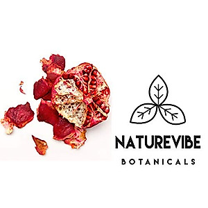 Naturevibe Botanicals Pomegranate Peel Powder 5lbs | Punica Granatum 100 pure pomegranate peel grounded |Bulk Bag (80 Ounces)