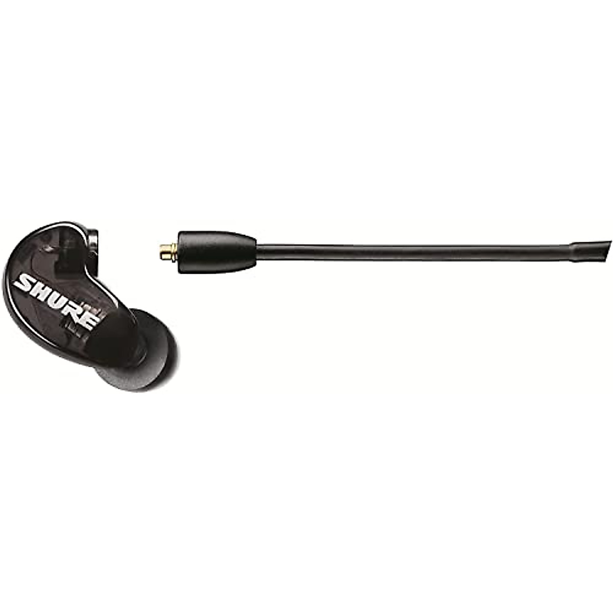 Shure SE215 PRO Wired Earbuds - Professional Sound Isolating Earphones, Clear Sound & Deep Bass, Single Dynamic MicroDriver, Secure Fit in Ear Monitor, Plus Carrying Case & Fit Kit - Black (SE215-K)