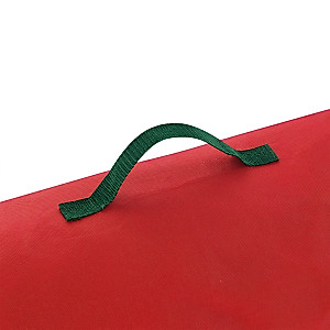 Elf Stor Gift Wrapping Paper Storage Container Bag, 2 packs x 9" Diameter x 40" Long, can fit up to 25 rolls per bag, Red