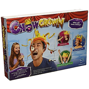 Hasbro Gaming Chow Crown Game Kids Electronic Spinning Crown Snacks Food Kids & Family Game