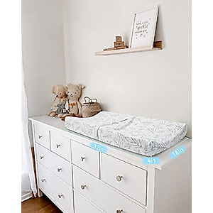 Babebay 2Pack Changing Pad Cover and 2Pack Crib Sheets Bundle