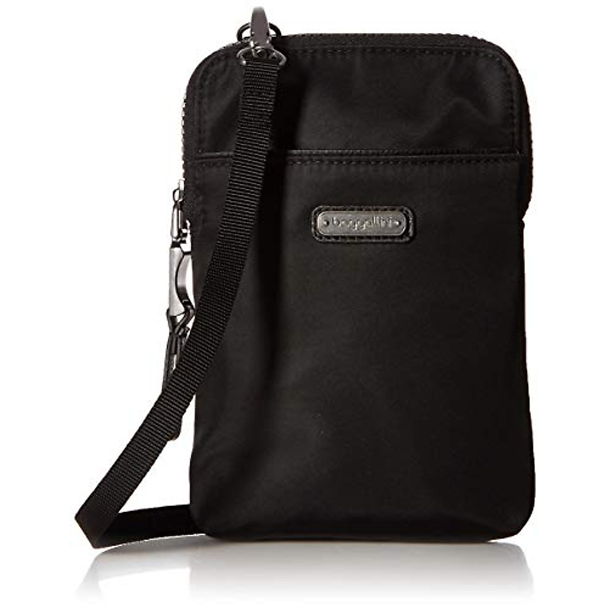 Baggallini Womens Broadway Crossbody Bag, Black, One Size US