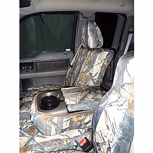 Durafit Seat Covers, for F369-XD3-C, 2004-2008 Ford F150 XLT, Super or Regular Cab, NOT for Crew/Double CAB, Front 40/20/40 Split Seat, Car Truck Seat Covers, in Camo, Endura Fabric